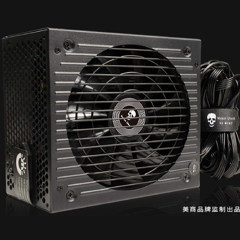 美商曼巴幽灵 AS500台式主机电源 额定400W 盒装带线 送鼠标垫