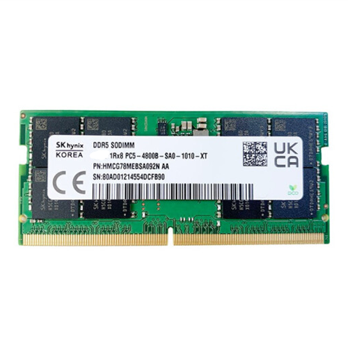 海力士 SK DDR5 PC5 4800 第五代电脑内存条 笔记本内存DDR5 4800 MHz 8G 16G 32G 64G（单条）