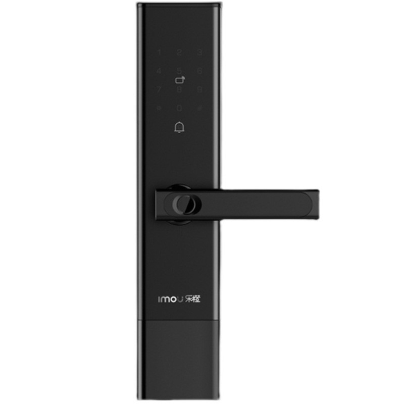 乐橙指纹锁智能家用密码门锁防盗门电子密码大华锁K2C蓝牙直连 一握开智能锁 多种开锁方式 双快双活锁体指纹锁半自动NFC锁3年质保家用生物 ...