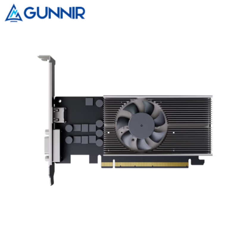 蓝戟（GUNNIR） DG1 4G 半高刀卡/128Bit/游戏性能比1030高50%/鲁大师跑分10万分/腾讯全家桶200帧/支持Win10及以上 不支持win7