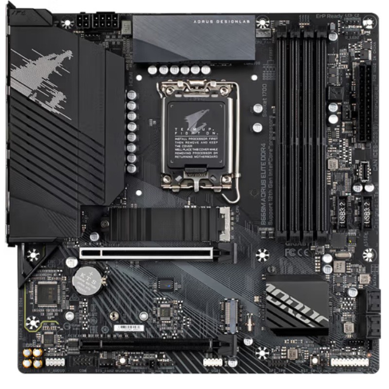 技嘉 B660M AORUS ELITE DDR4小雕电脑主板支持i5 13600KF 13700K B660M AORUS ELITE DDR4