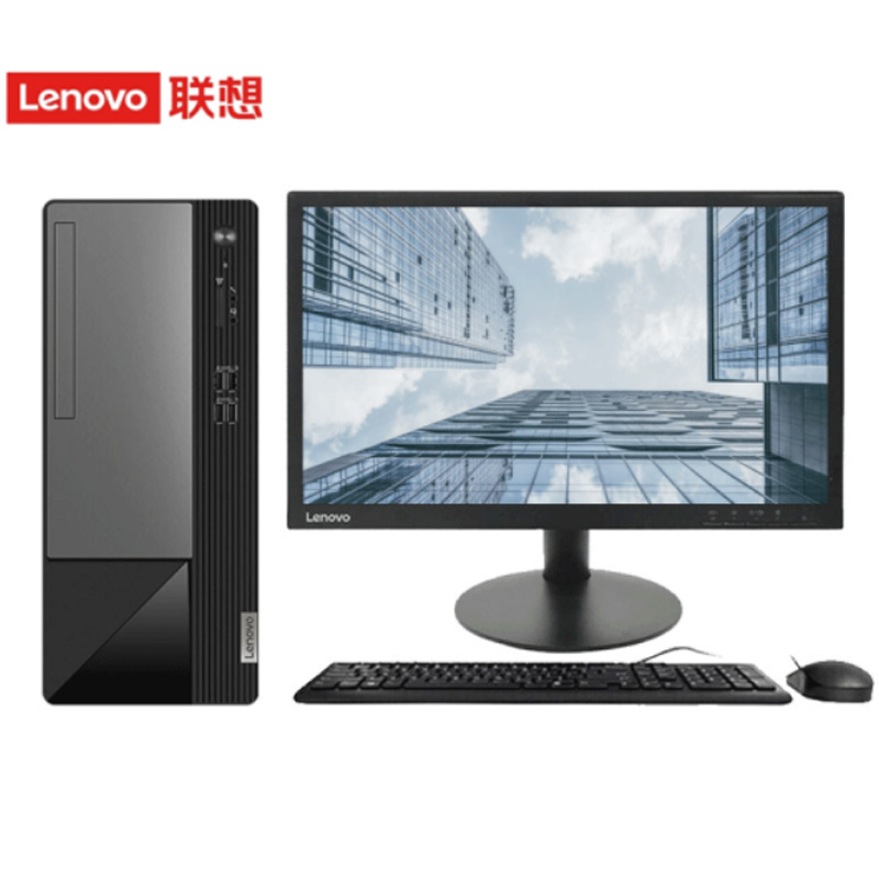 联想台式机 扬天M460 I5-12400 8G 1T+256GSSD 单主机+21.5英寸显示器