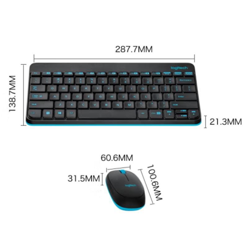 罗技（Logitech）MK245 Nano 键鼠套装 无线键鼠套装 办公键鼠套装 紧凑型 可调支架 带无线2.4G接收器 白色。