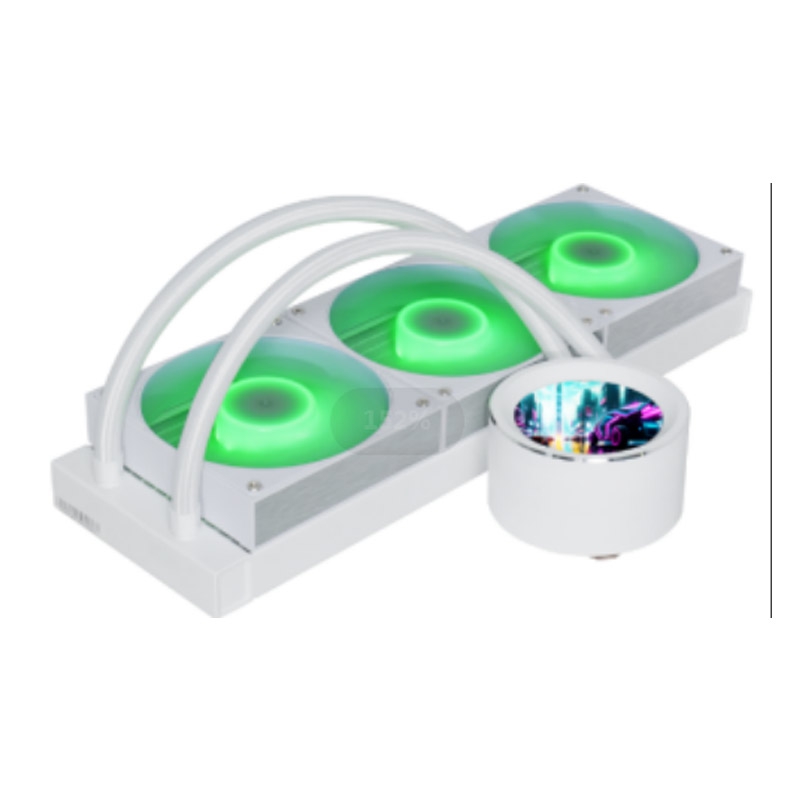 先马XW360 PLUS 白色一体式水冷CPU散热器 _水冷散热器_装机配件_DIY散件_世龙批发网4long.cn